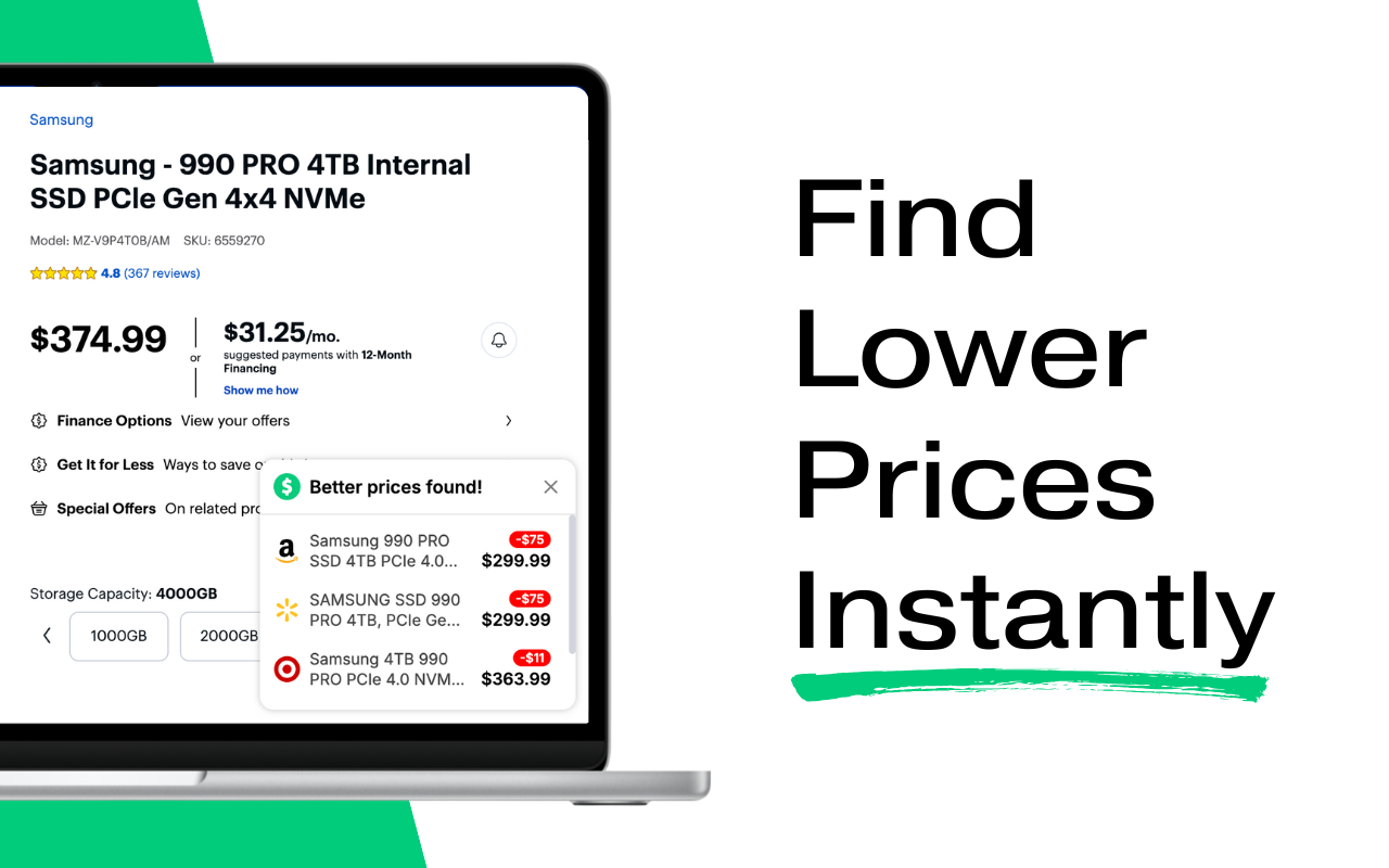 Savely - Price Comparison Browser Extension